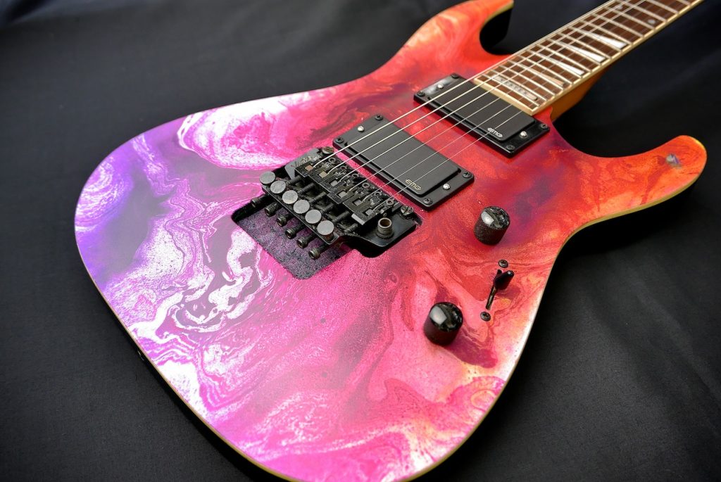 Custom Printed on a Guitar Body #3 – stormguitar