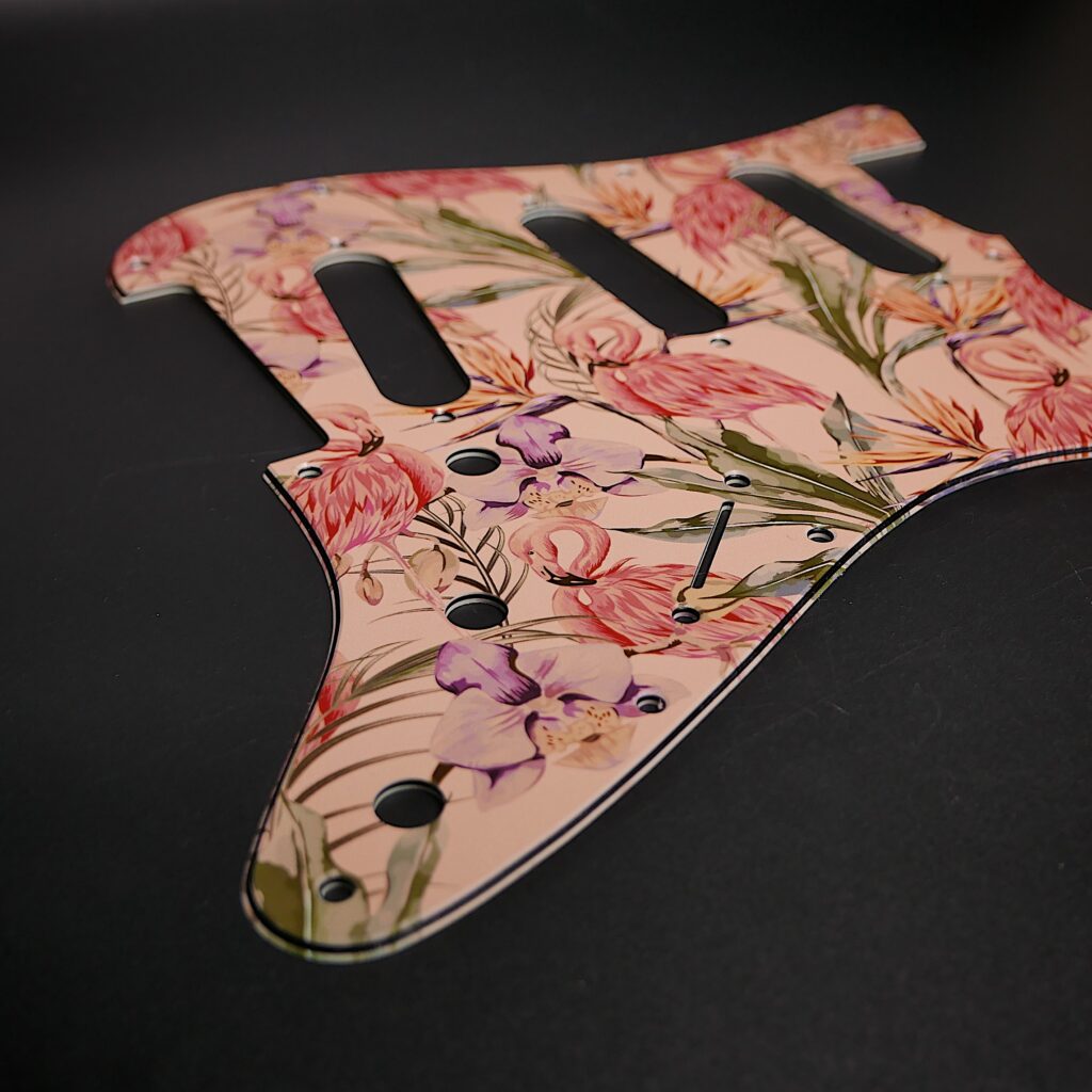 Tropical Flowers For Fender Strat – stormguitar
