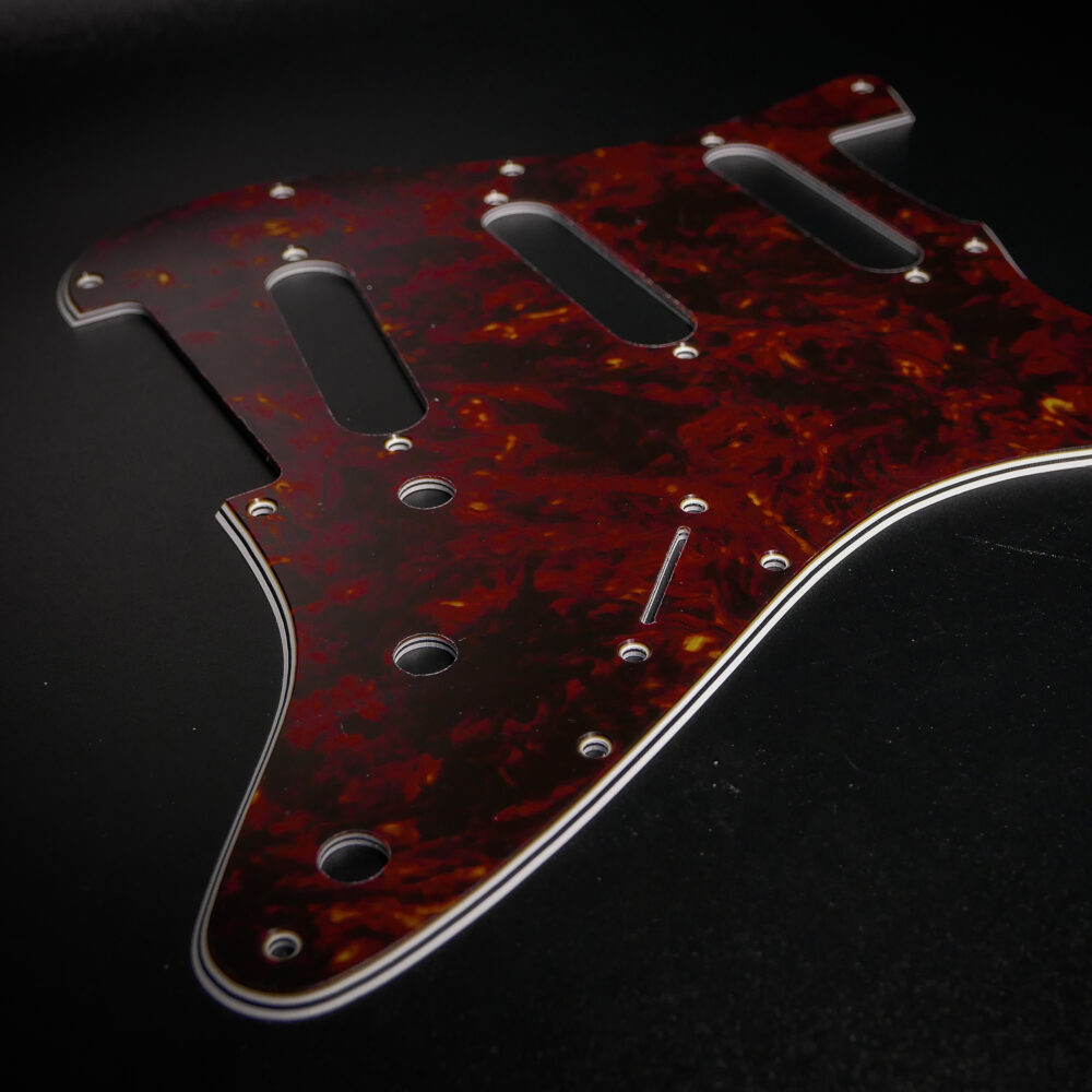 Custom Pickguard 1:1 Copy – Tortoise – stormguitar