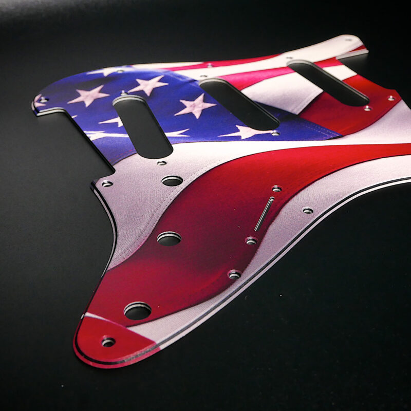 American Flag #2 For Fender Strat – stormguitar